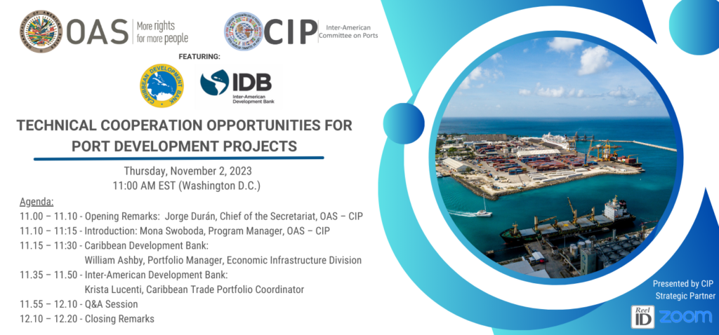 Webinars - Inter-American Committee on Ports (CIP)