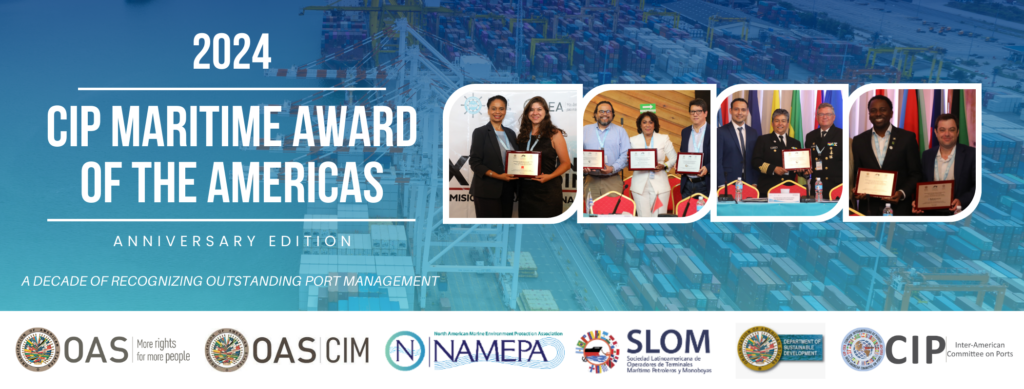BANNER PREMIO CIP 2024 ENG - Inter-American Committee on Ports (CIP)